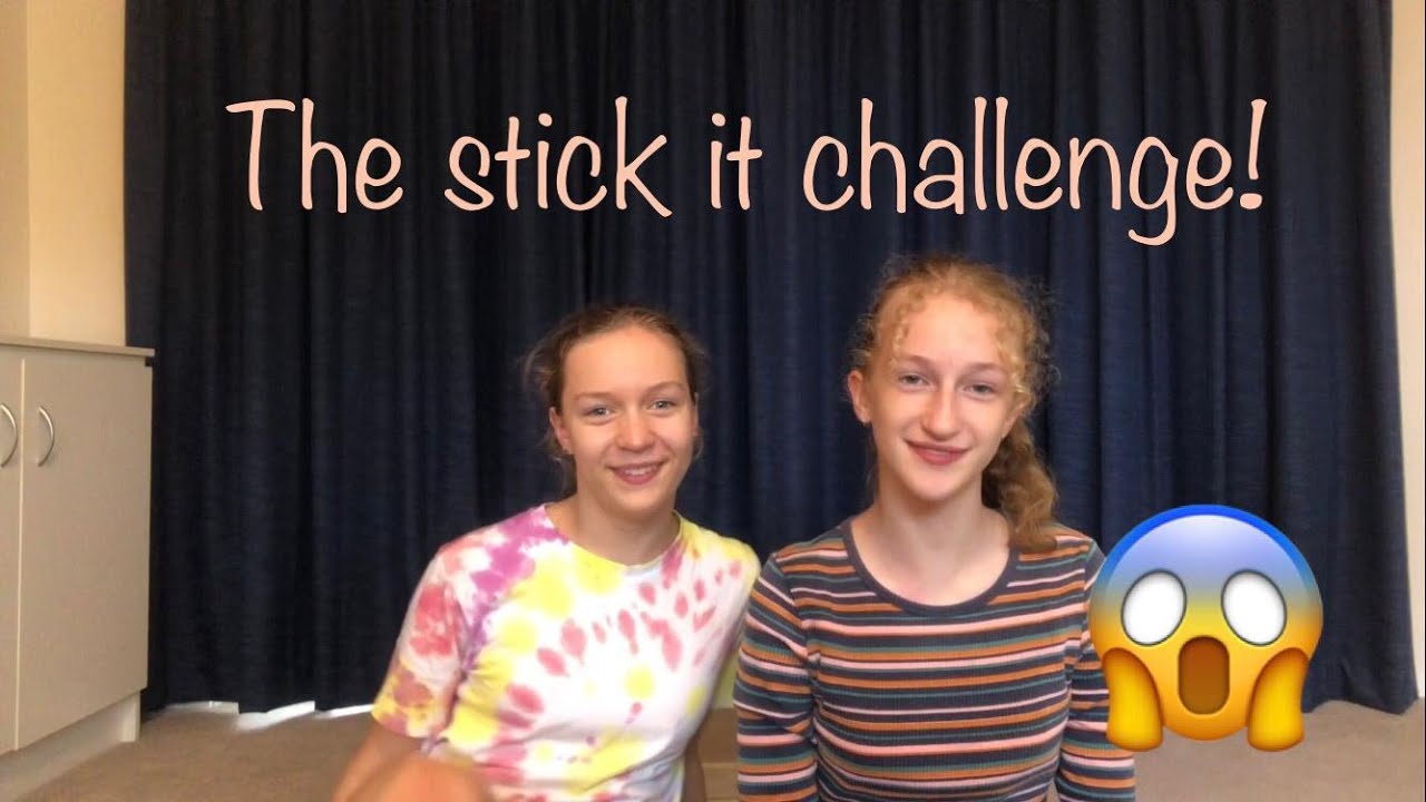 The Stick it Challenge! - YouTube