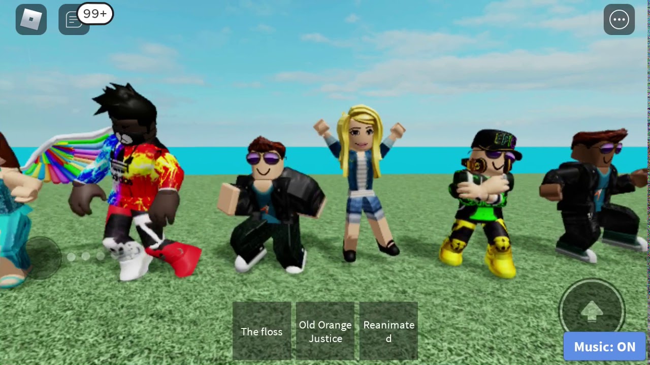Showing you guys dances in roblox (part 1 - YouTube