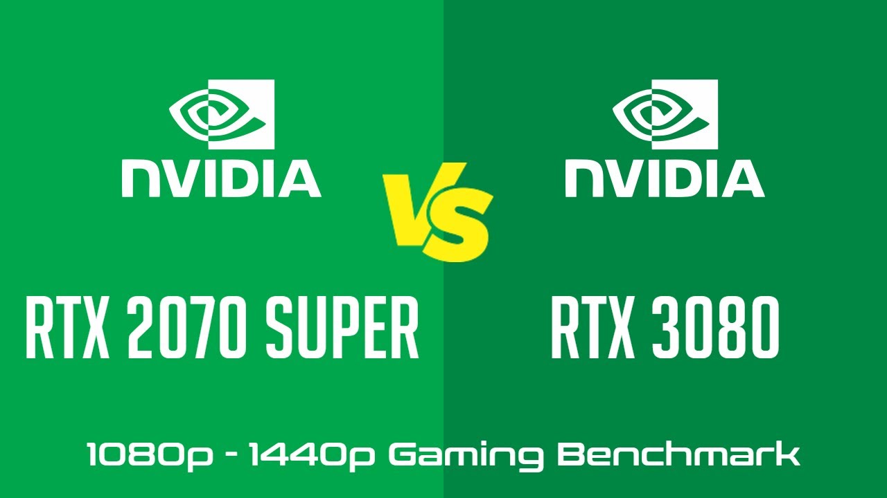 nVidia GeForce RTX 2070 Super vs nVidia GeForce RTX 3080 1080p 1440p ...