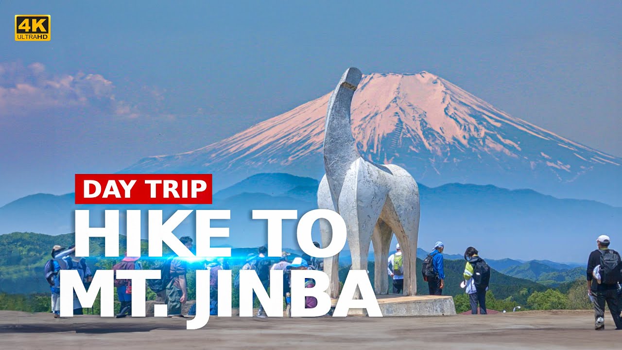 [4K] Mt. Jinba, Tokyo's Countryside - Excellent Hiking Day Trip - YouTube