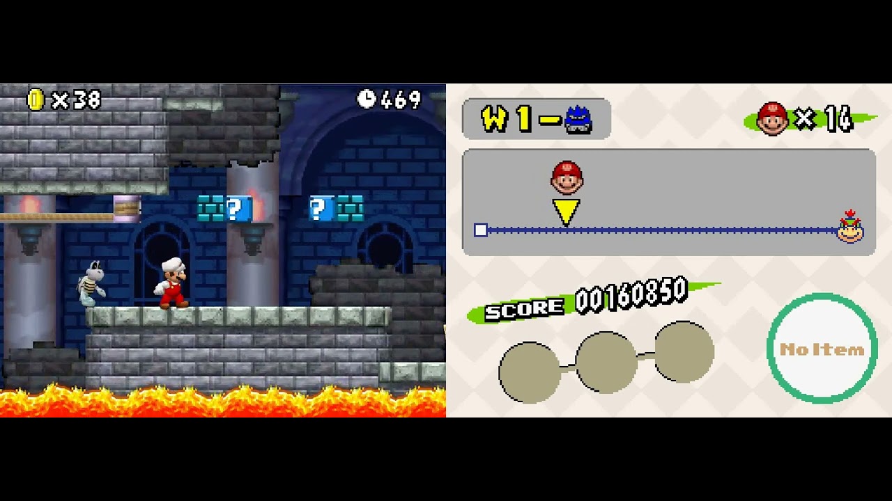 NSMBDS Mod - Super Mario Bros A Classic Adventure - Part 3 - YouTube