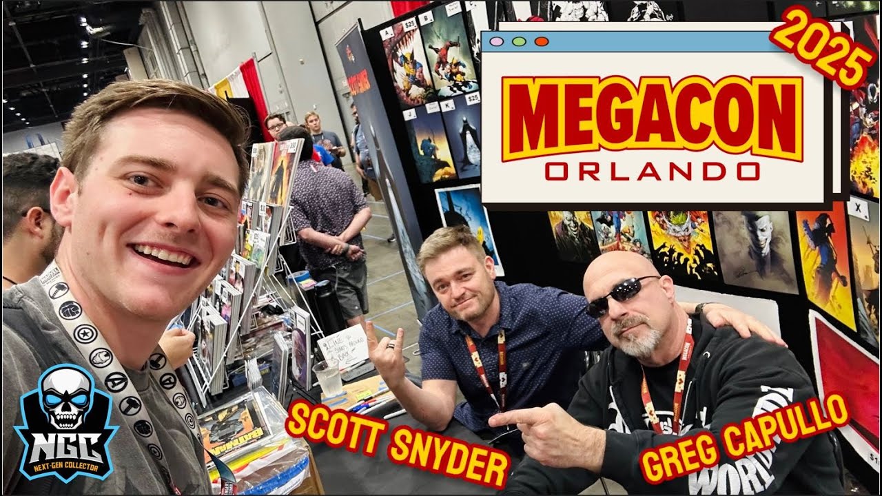 First Time at MEGACON as a Comic Book Collector! - YouTube