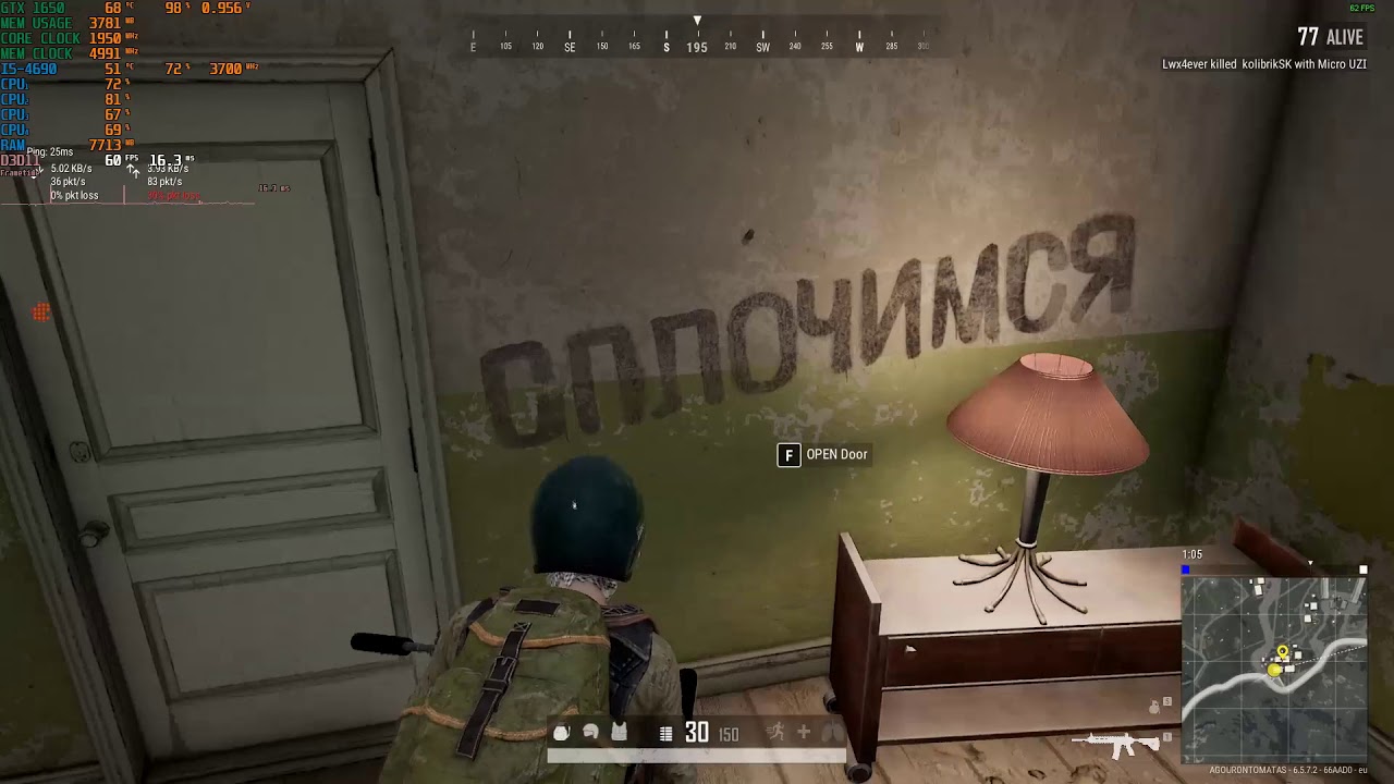 PUBG : Ultra Graphics | GTX 1650 ( Erangel v2 Map) - YouTube