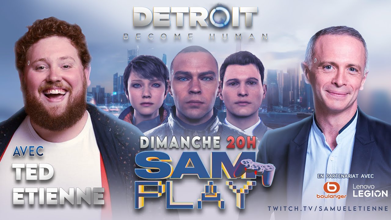 Sam PLAY N°17 Avec TED - Detroit Become Human - 14/01/2024 - YouTube