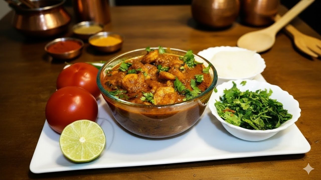 South Indian Style Prawns Curry Recipe.Indian cuisine. - YouTube