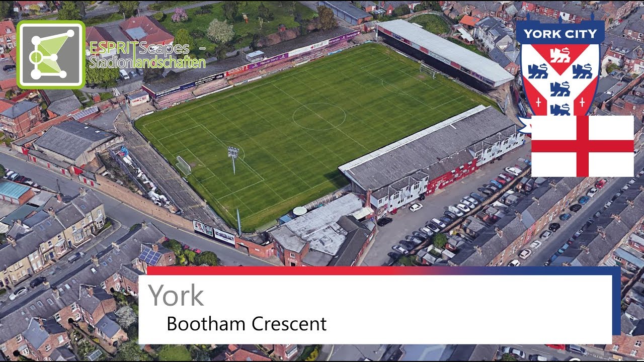 Bootham Crescent | York City F.C. | Google Earth | 2016 - YouTube
