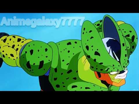 Vegeta vs cell full fight 