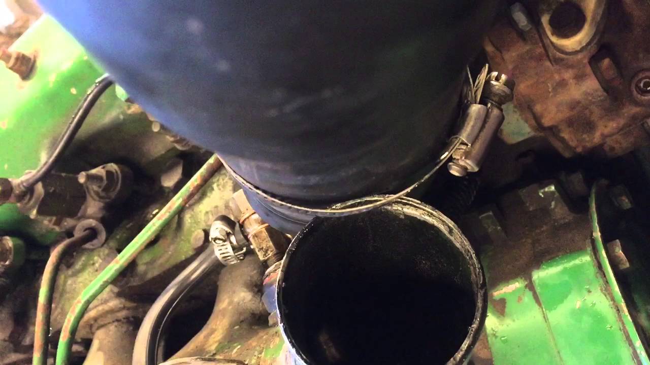 Oliver 1365 thermo start - YouTube