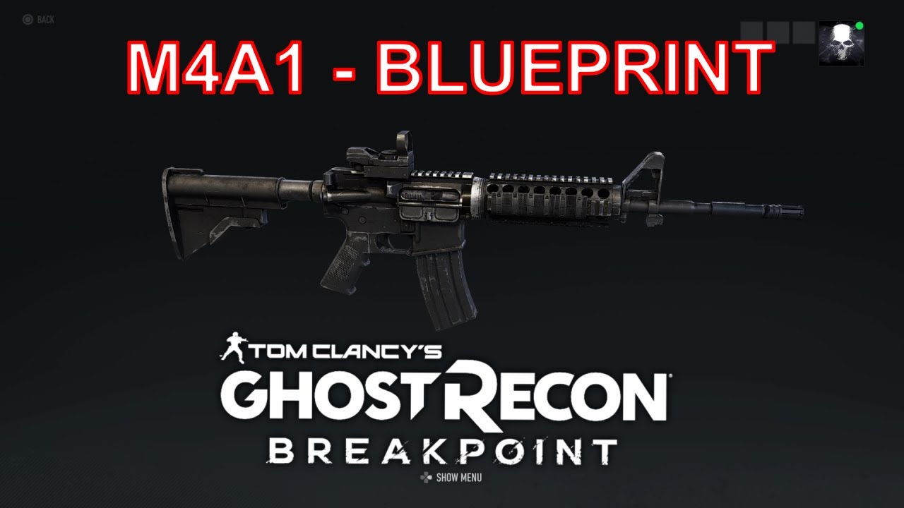 Ghost Recon Breakpoint – Best Assualt M4A1 Blueprint Location (GR ...