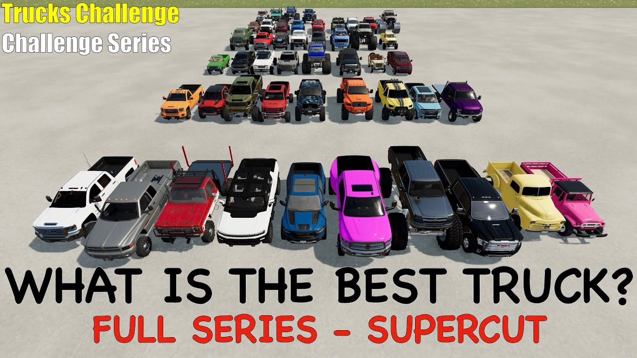 SUPERCUT - What is the Best Truck Mod in Farming Simulator 22 (FS22 ...