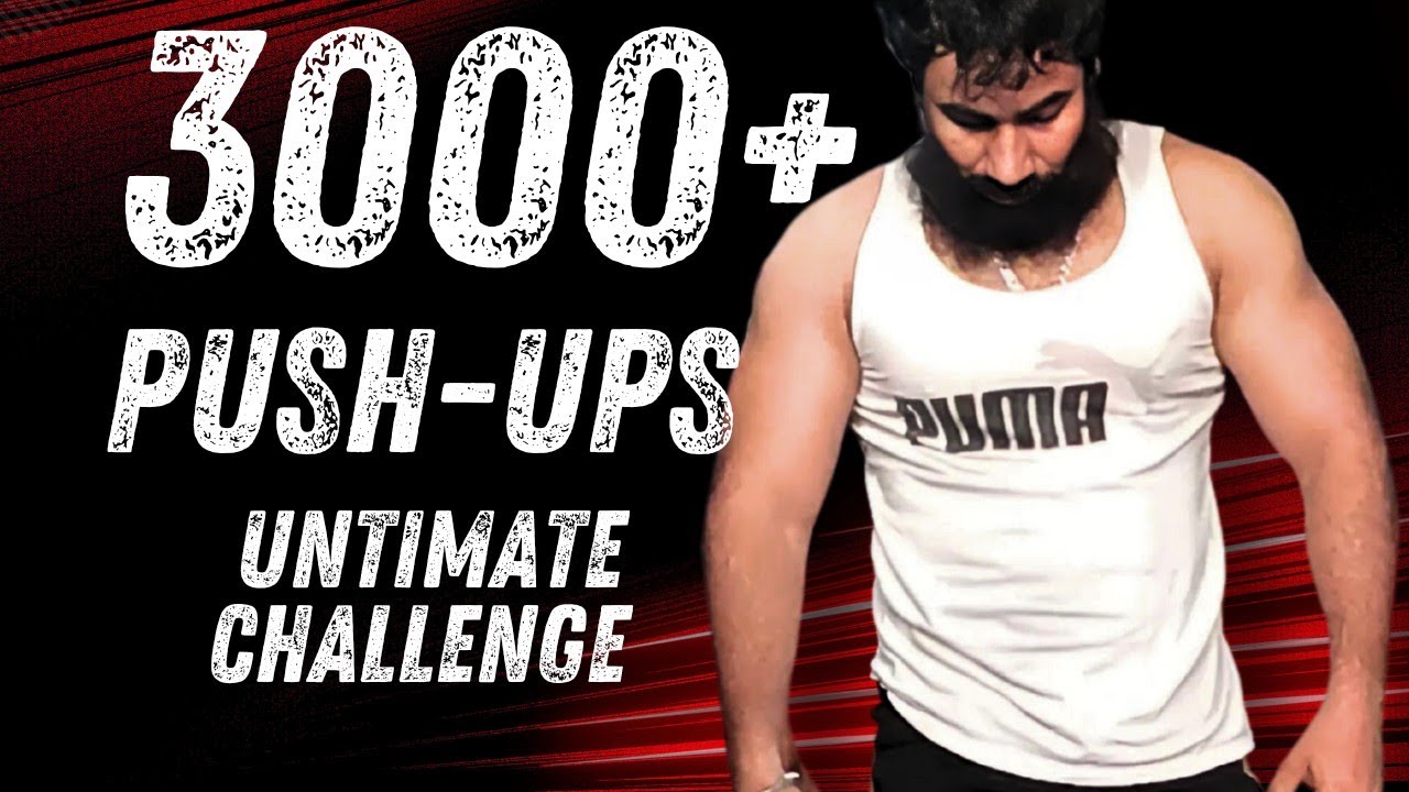 3000 Push Ups | Insane Workout | Ultimate Challenge 🇮🇳 - YouTube