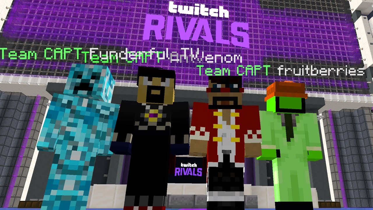 Twitch Rivals Minecraft Mystery Games - YouTube