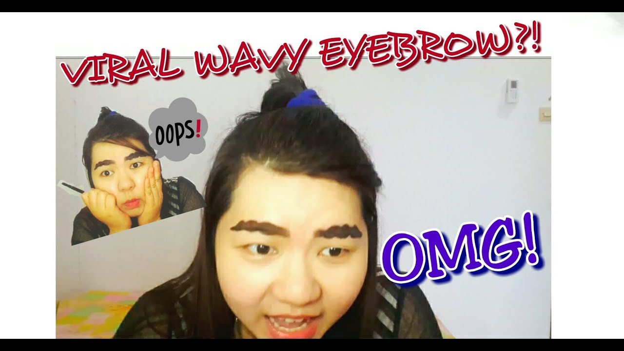 NYOBAIN TRENDING ALIS BERGELOMBANG/WAVY EYEBROW -Bahasa - YouTube
