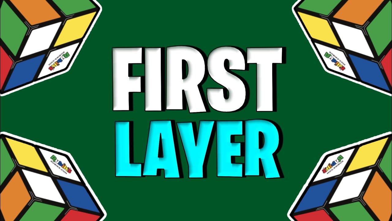How To Solve 2x2 Rubik's Cube | First Layer - YouTube