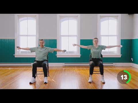 Resistance Chair Workout - YouTube