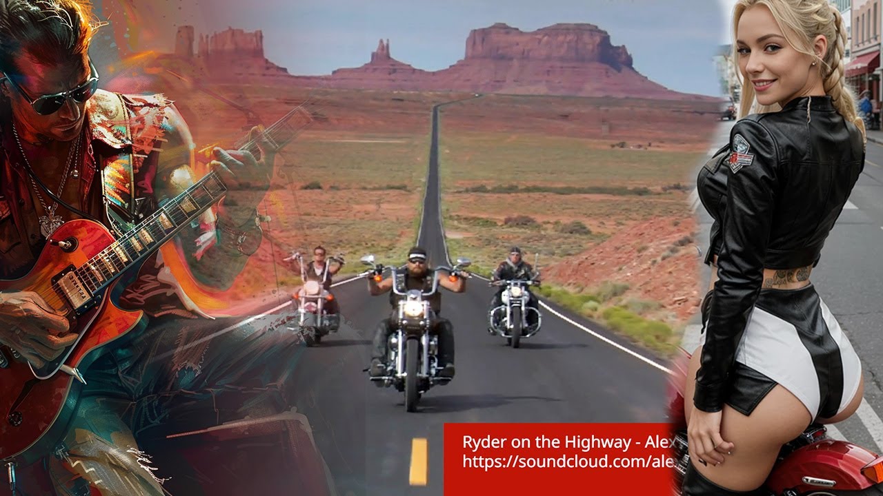 Ryder on the Highway - Biker Song Hard Rock Track for Bike Week - YouTube