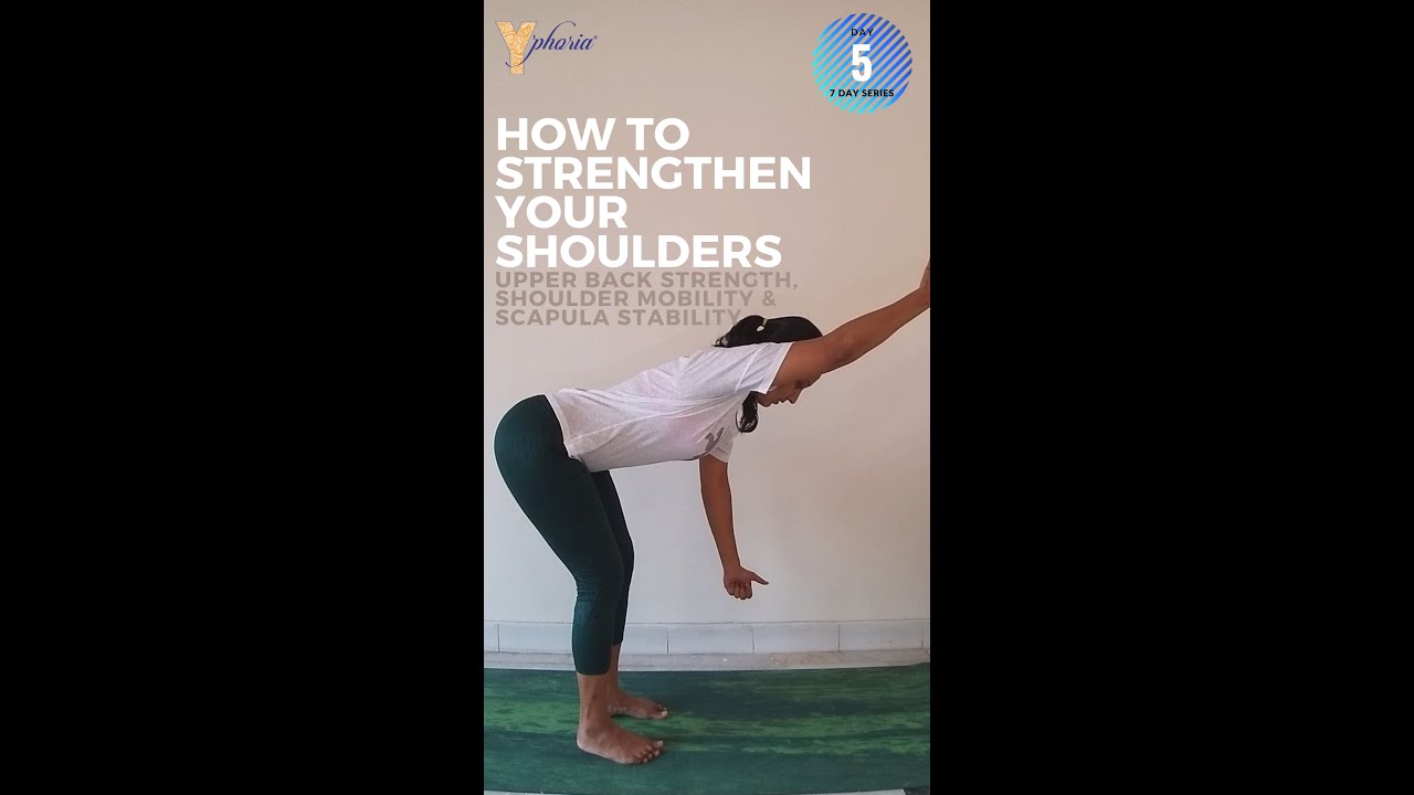 Series | How to strengthen your shoulders | Day 5 - YouTube