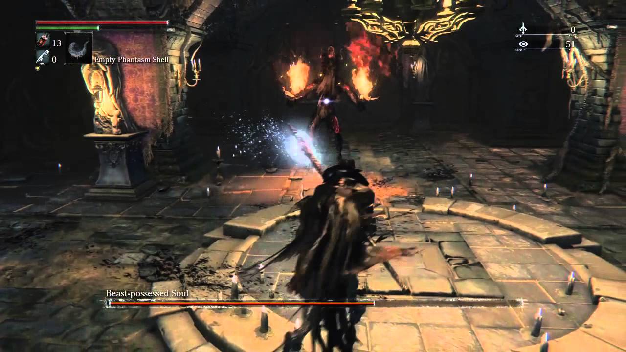 Bloodborne Beast-Possessed Soul [ Boss | Blood Level 50 ] - YouTube
