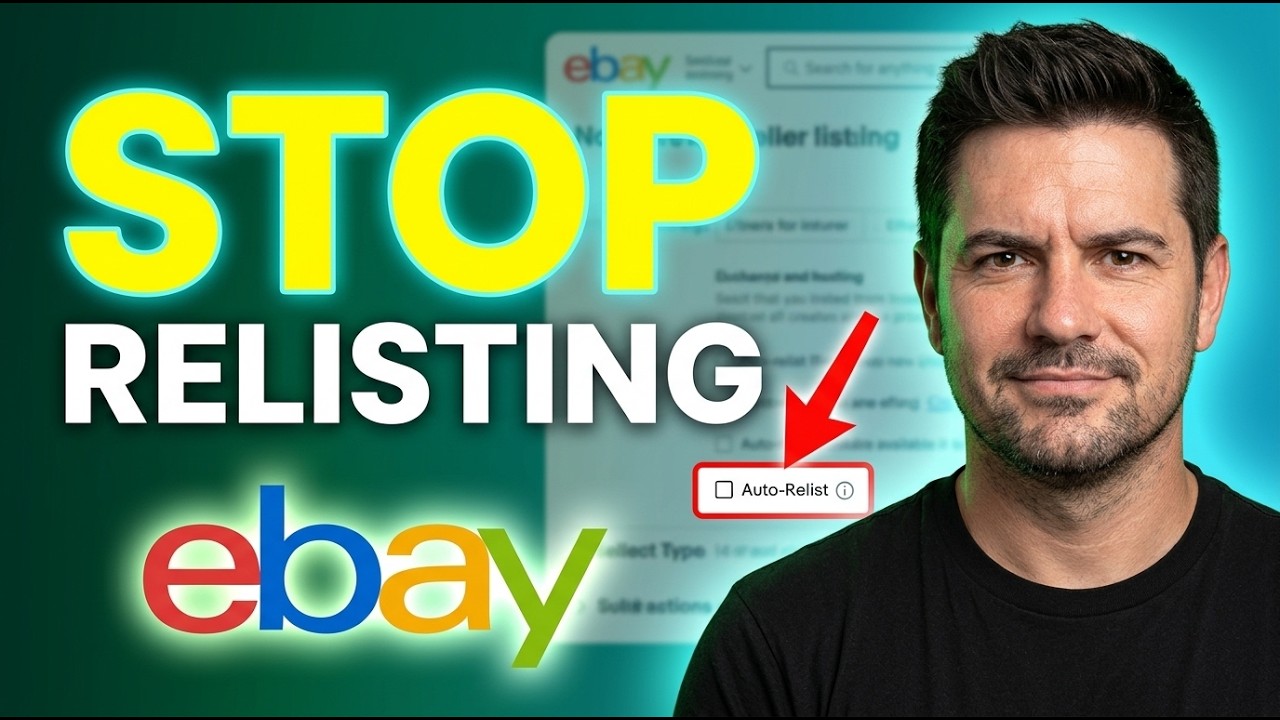 How to Stop eBay Auto Relisting in 2026 – Easy Step by Step Fix - YouTube