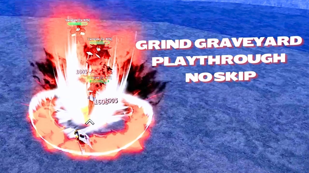 Graveyard Island Push Level Blox Fruit Playthrough - YouTube