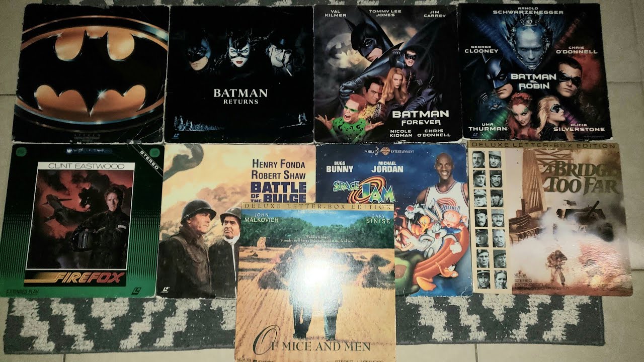 My Laserdisc Collection (Part 1) (as of 03-09-21) - YouTube