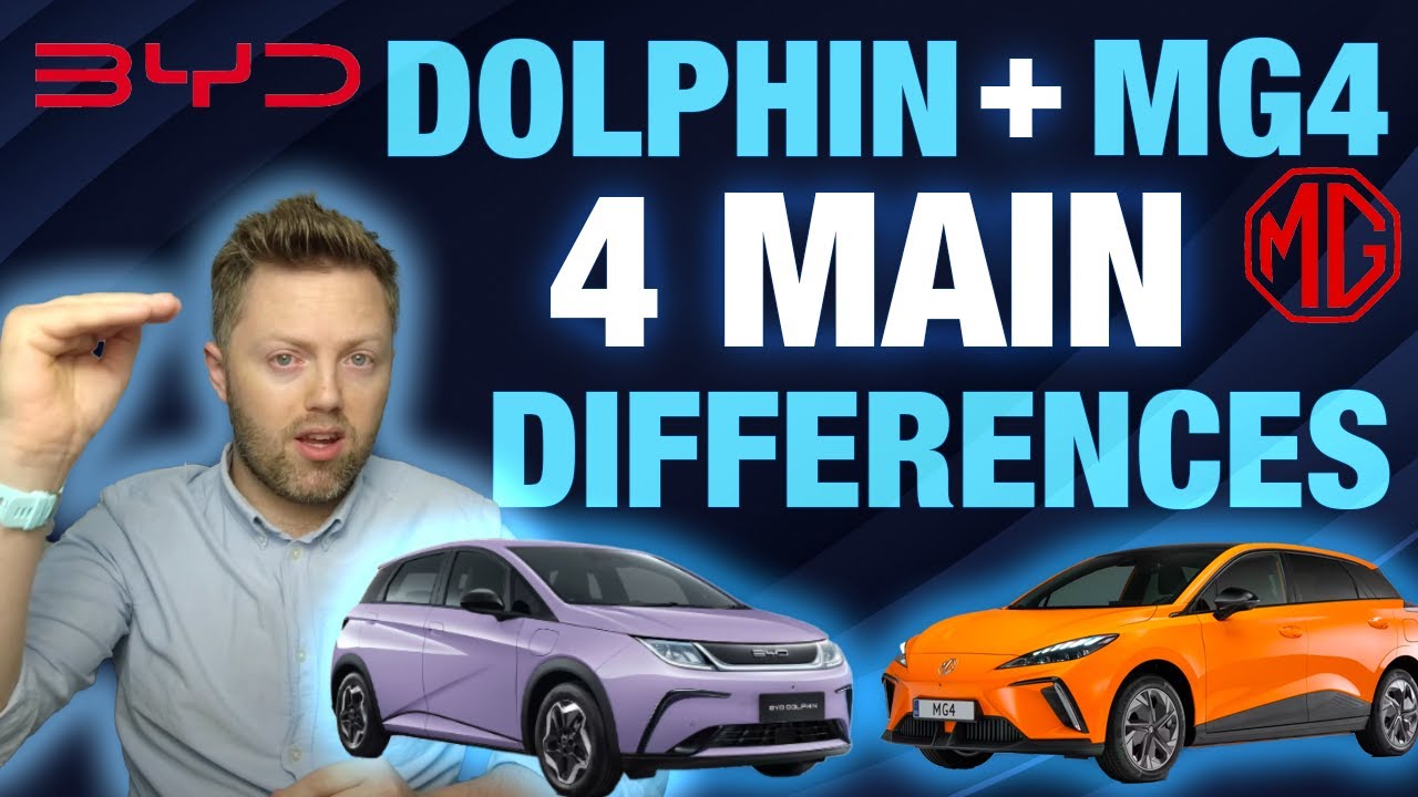 4 Main differences between the MG4 and the BYD Dolphin Explained - YouTube