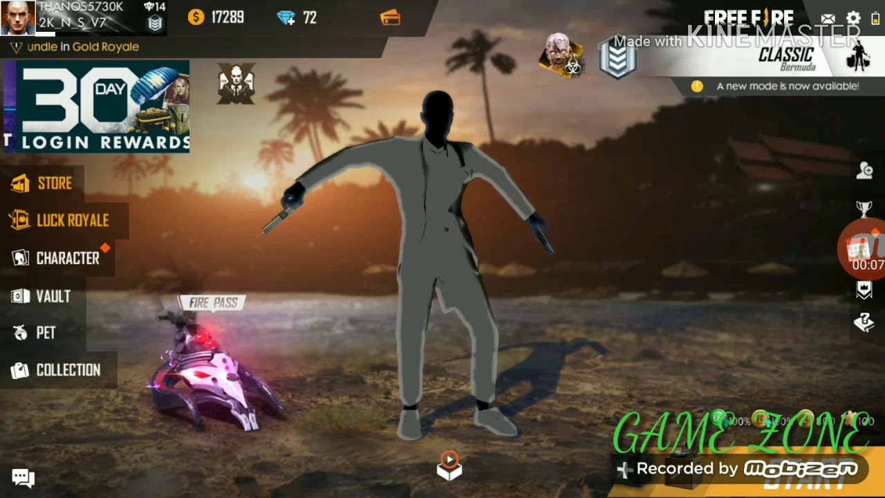 NEW SHADOW SKIN ( FREE FIRE ) - YouTube
