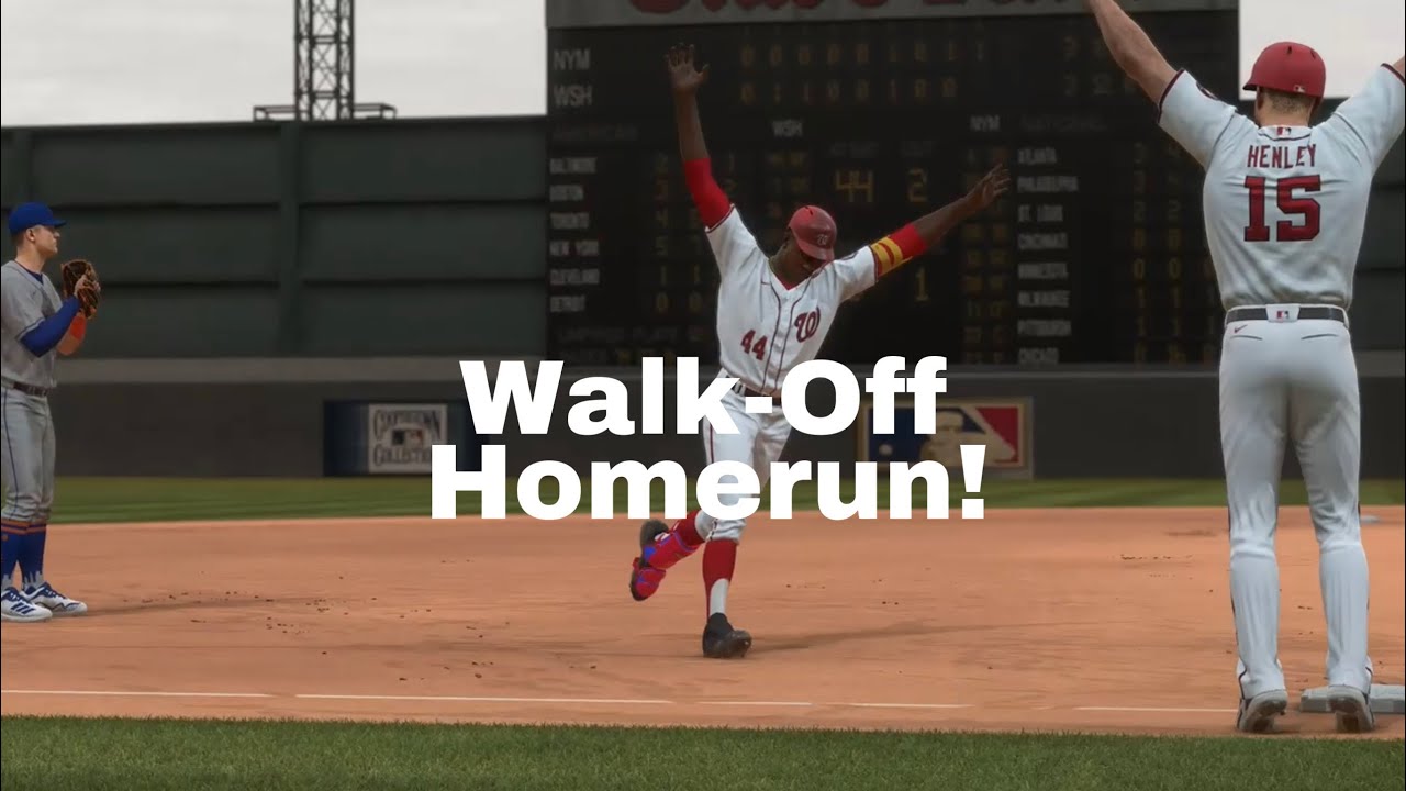 Walk-Off Homerun For Hank Aaron | MLB The Show 21 - YouTube