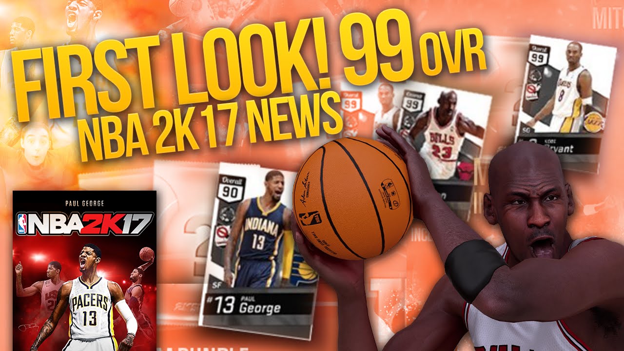 FIRST LOOK AT MYTEAM CARDS IN NBA 2K17! 99 OVERALL WOW! - YouTube