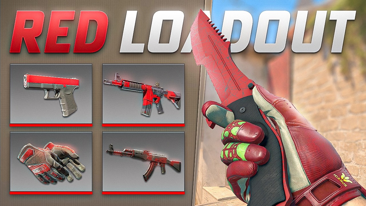 Full RED CS2 Loadout for EVERY BUDGET (2026) - YouTube