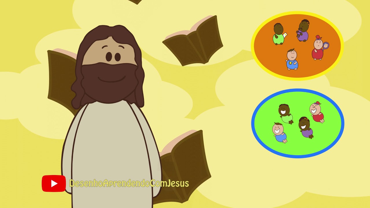 Desenho Aprendendo com Jesus - Ser Humilde - YouTube