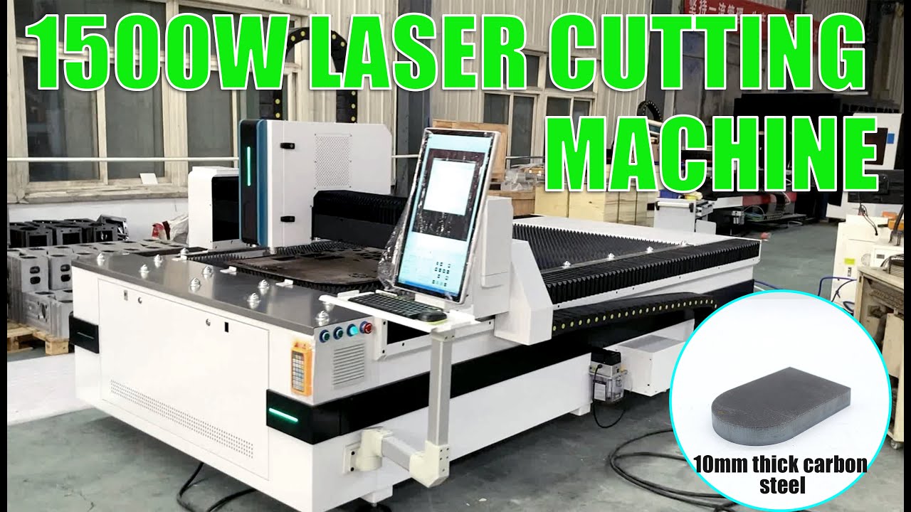 Alien CNC 1530 Fiber Laser Cutting Machine - YouTube