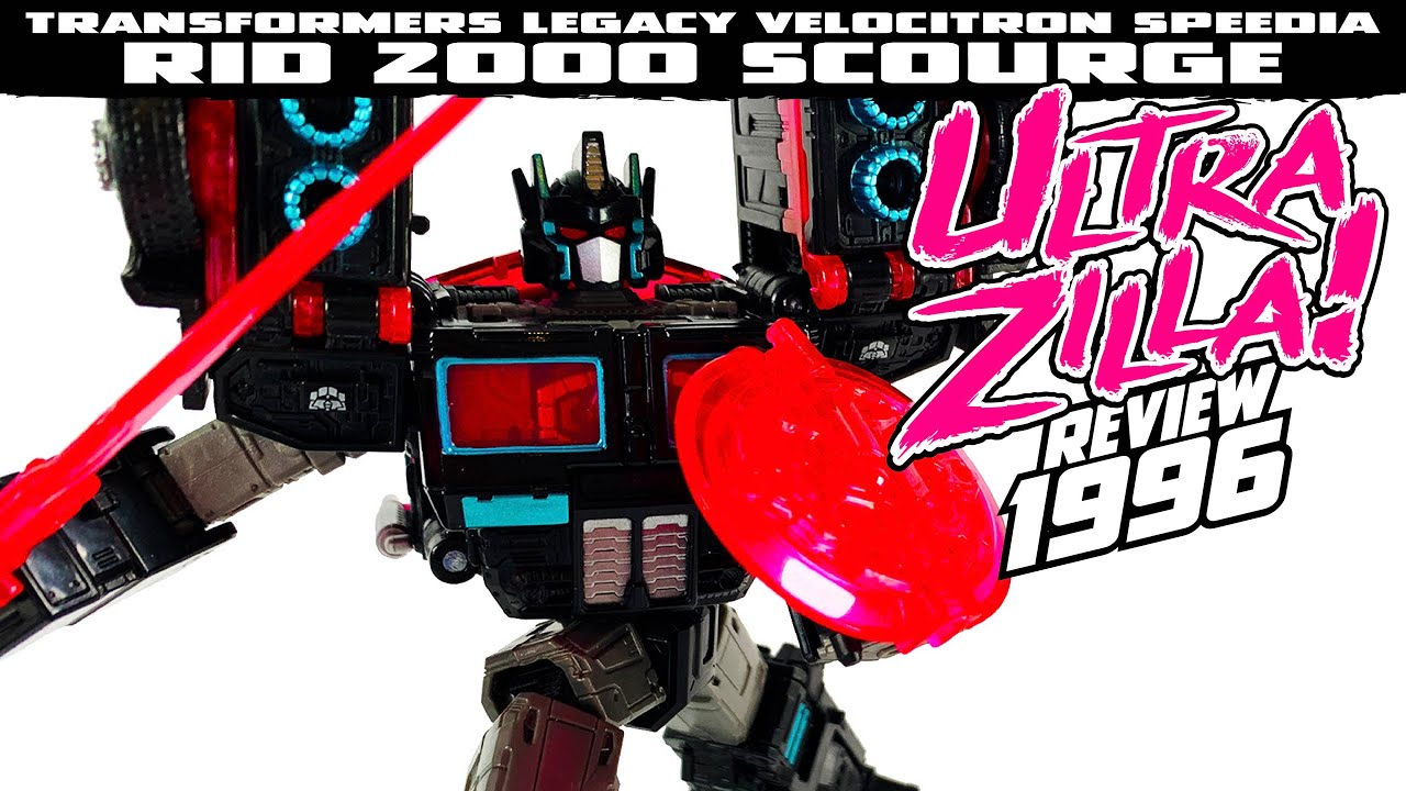 TRANSFORMERS LEGACY VELOCITRON SPEEDIA 500 SCOURGE (BLACK CONVOY ...