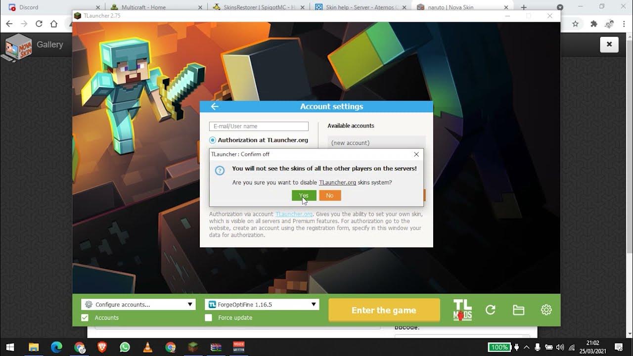 DISABLE OR TURN OFF TLAUNCHER SKINS - YouTube