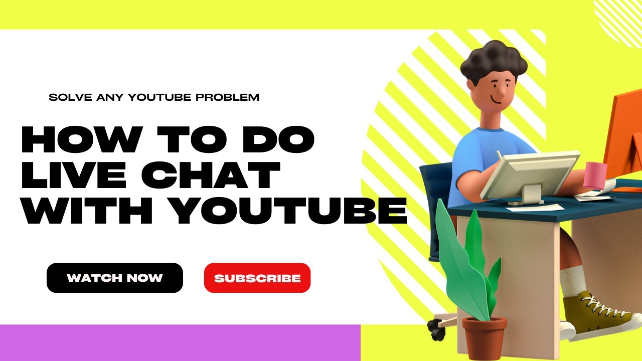 How To Do Live Chat With YouTube Team - YouTube