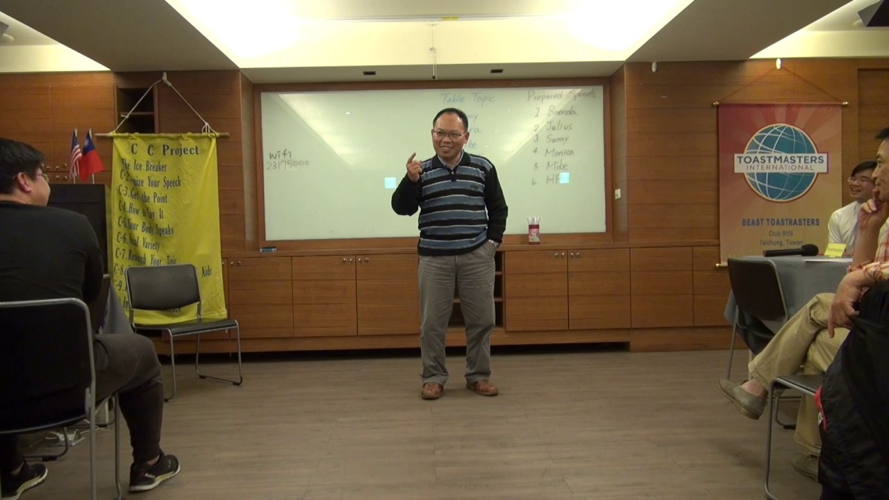 2017 Table Topics #4 - Roger Hsu - YouTube