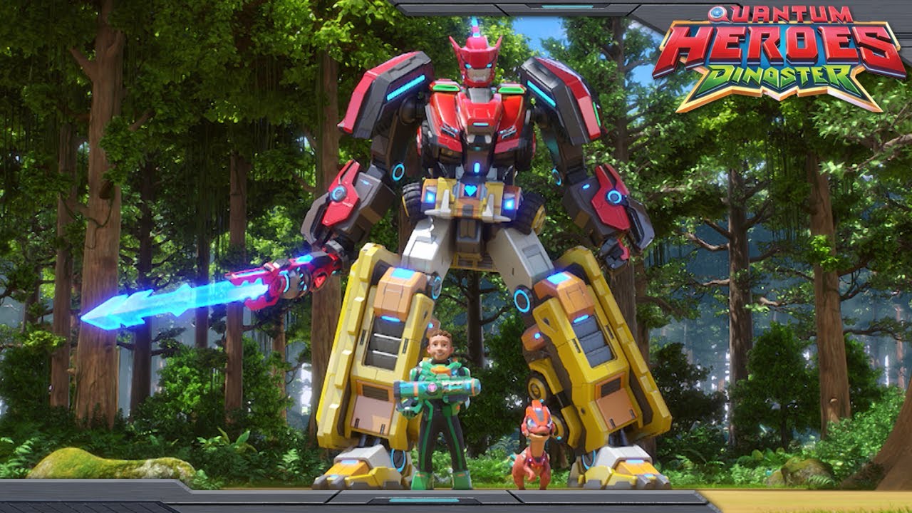 [DINOSTER1 HL] Battle of the Baddest Dino | Quantum Heroes: Dinoster ...