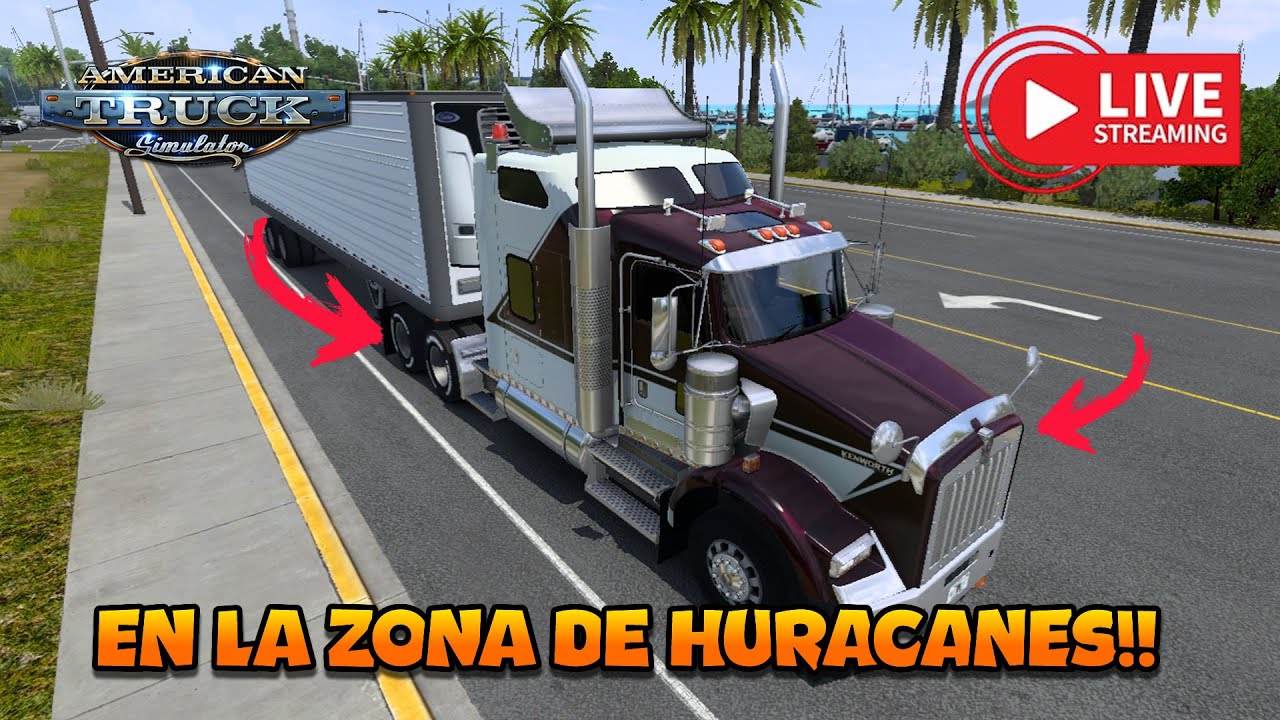 🔥TRABAJANDO EN LA FLORIDA EN MAPA COAST TO COAST USA ATS 1.51 #modsats ...