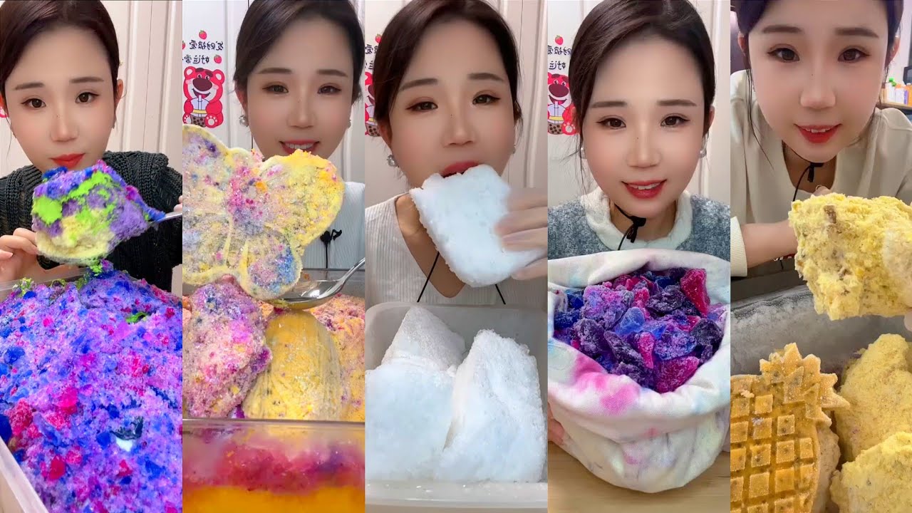 Solo yy / ASMR SHAVED ICE / CRUSHED ICE / SOFT ICE / MATCHA ICE / HARD ...