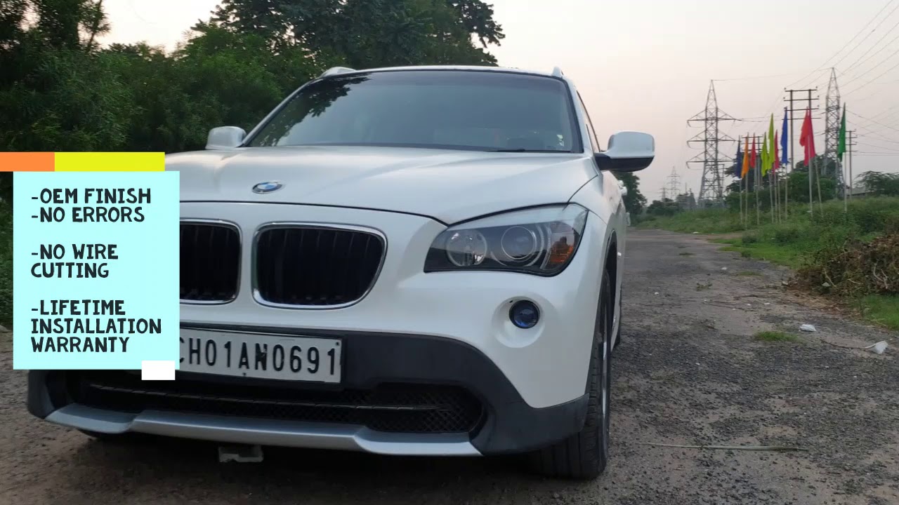 BMW X1 || Custom Headlights || Super Brightness - YouTube