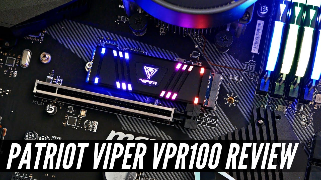 PATRIOT VIPER VPR100 REVIEW ENG - 4K - YouTube
