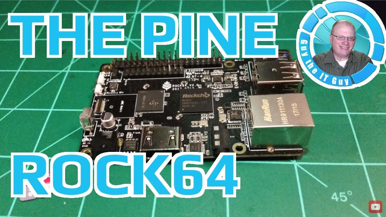 The Pine Rock64 SBC with Android | www.primeguey.com - YouTube