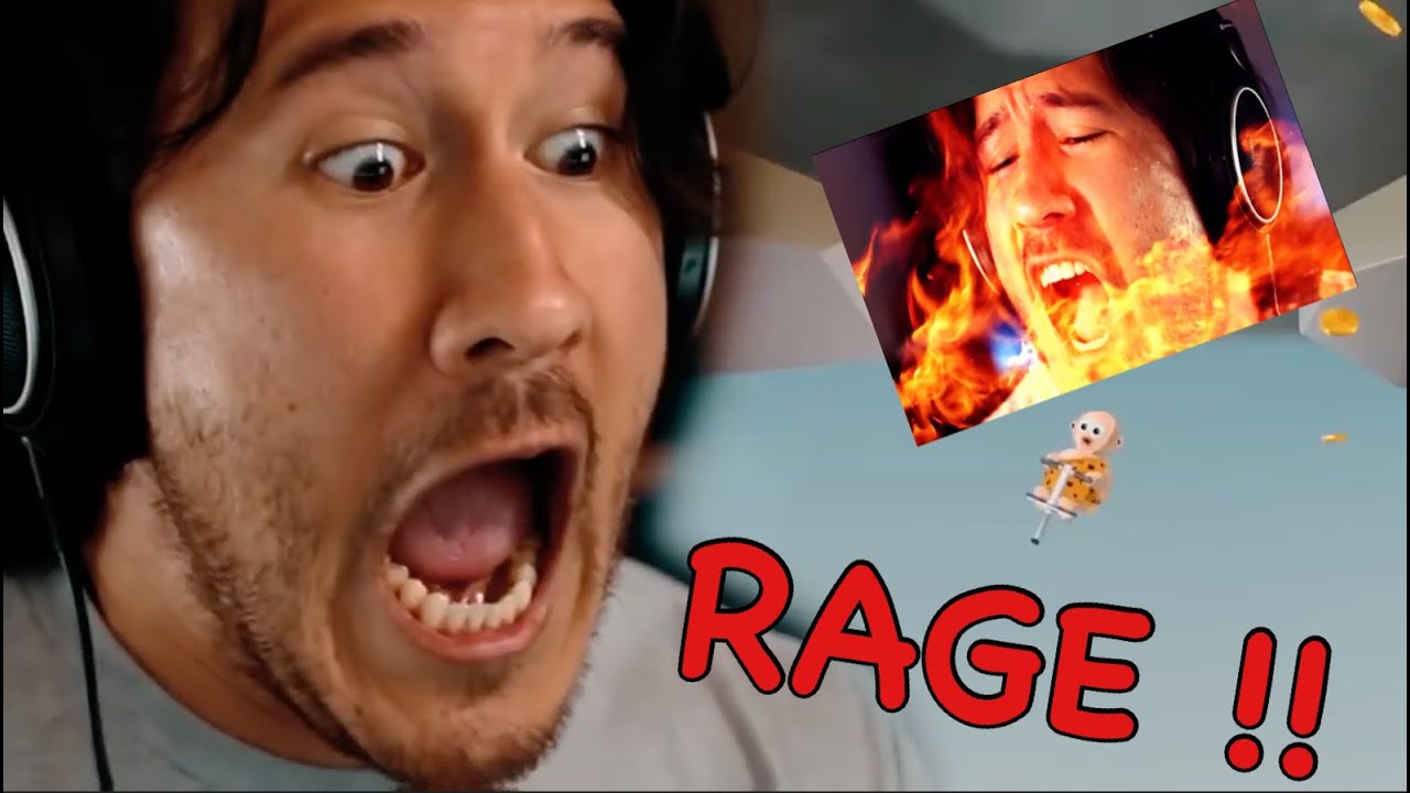 Markiplier RAGES for 13 MINUTES STRAIGHT in POGOSTUCK | Part 1 - YouTube