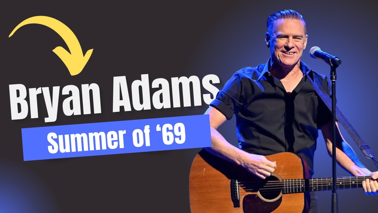 Easy Acoustic Guitar Tutorial - Summer of 69 by Bryan Adams (Beginner ...