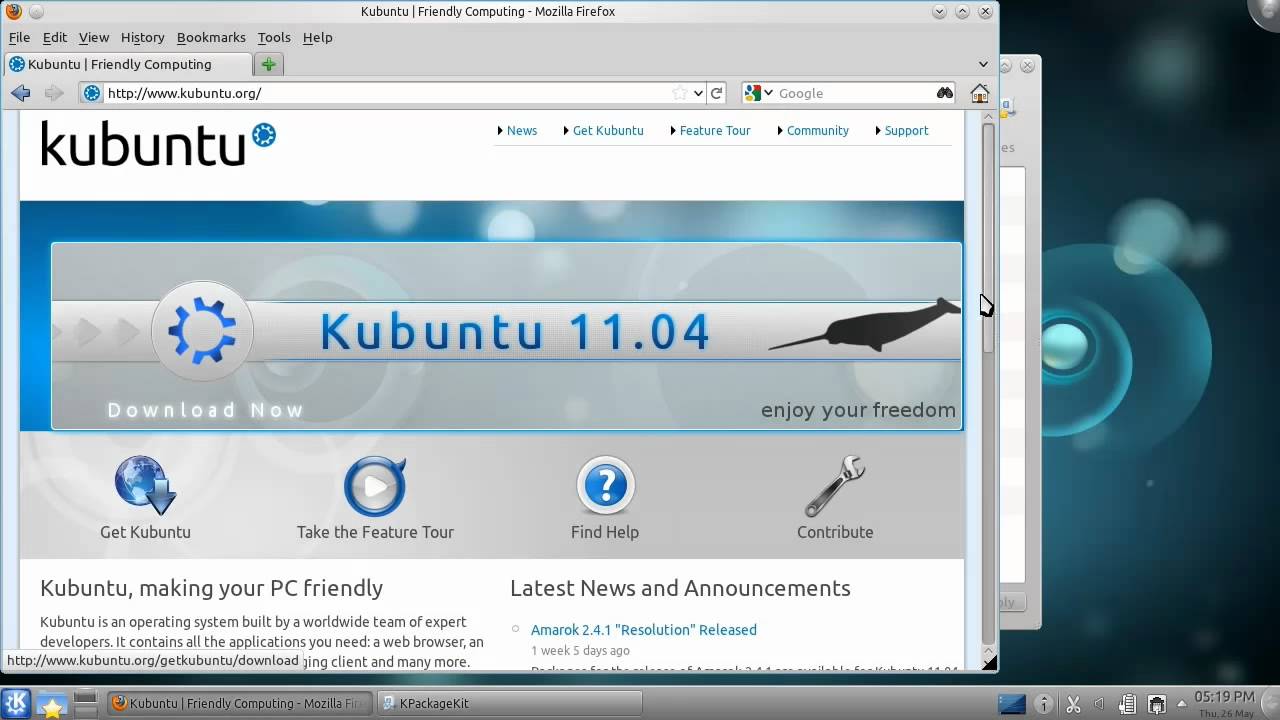 Kubuntu 11.04 Tutorials - Part 4: Installing Applications - YouTube
