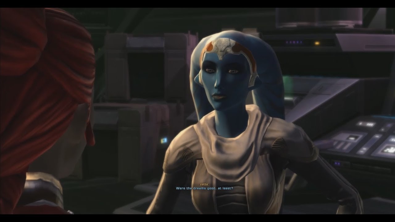 Star Wars the old Republic ★ Reunion with Vette (Sith Warrior) - YouTube