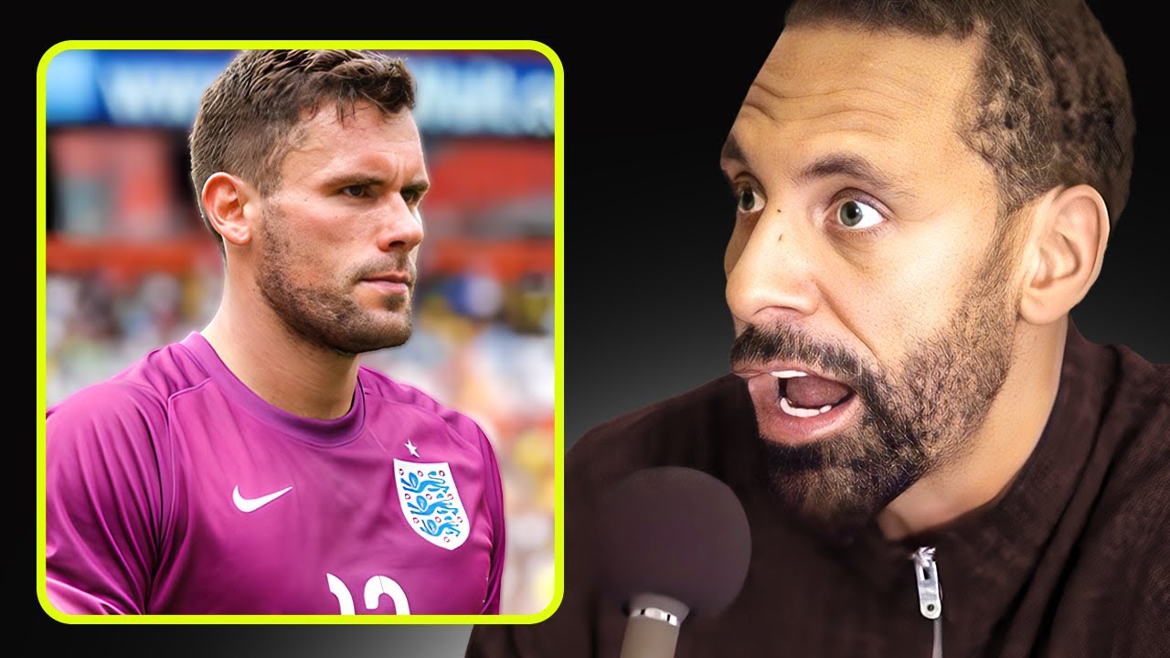 Rio Ferdinand's Angry Reaction To Ben Foster At Man United - YouTube