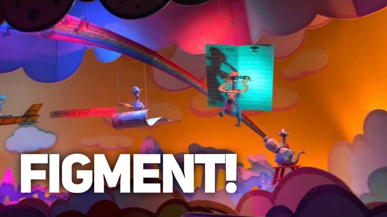 Journey into the Imagination with Figment! | Figment Ride | Disney ...