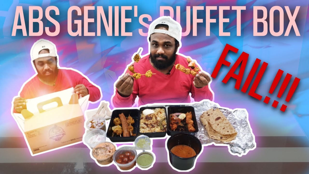ABs GENIE'S BUFFET BOX @Rs.599 | FAIL!!! | FOOD REVIEW | AS IF - YouTube