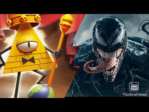 bill cipher vs venom - YouTube